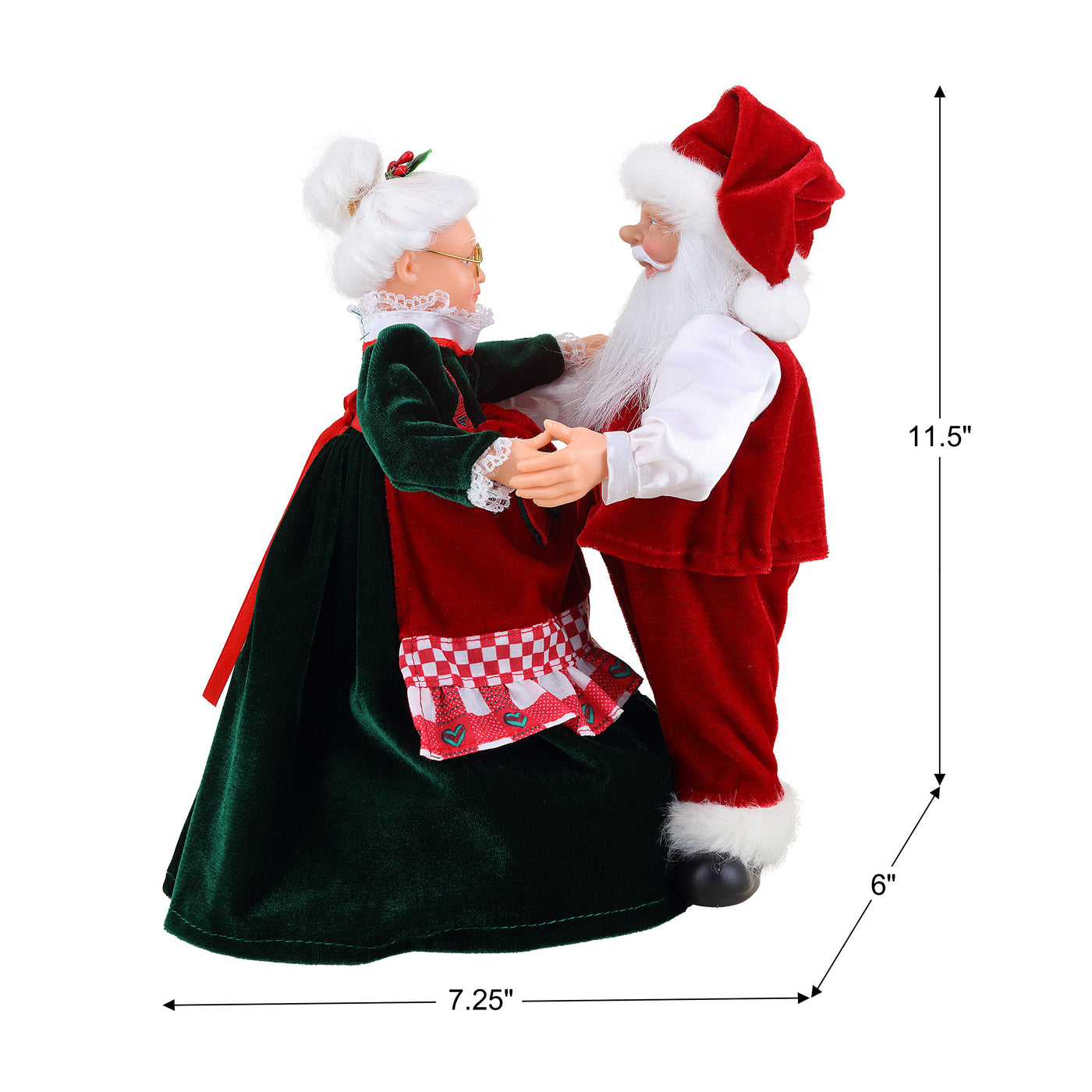 11 in. Animated Really Dancing Santa – Mr. Christmas