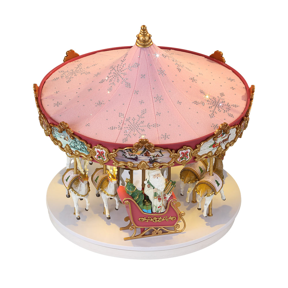 12 in. Animated Swarovski Snowflake Carousel – Mr. Christmas