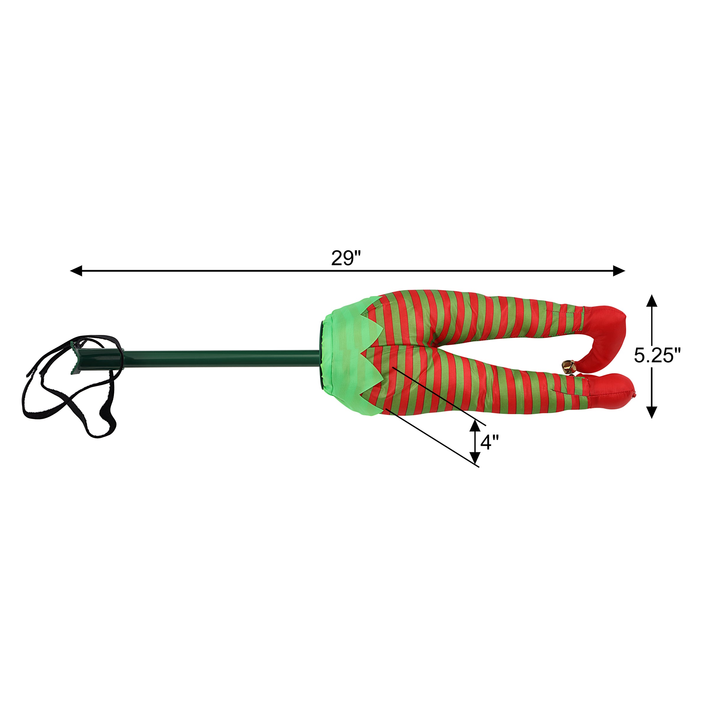 16 in. Animated Elf Leg Kickers for Christmas Tree | Mr. Christmas