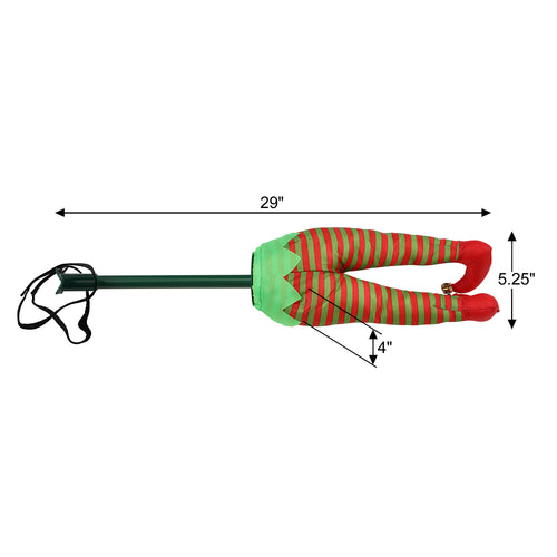 16 in. Animated Elf Leg Kickers – Mr. Christmas