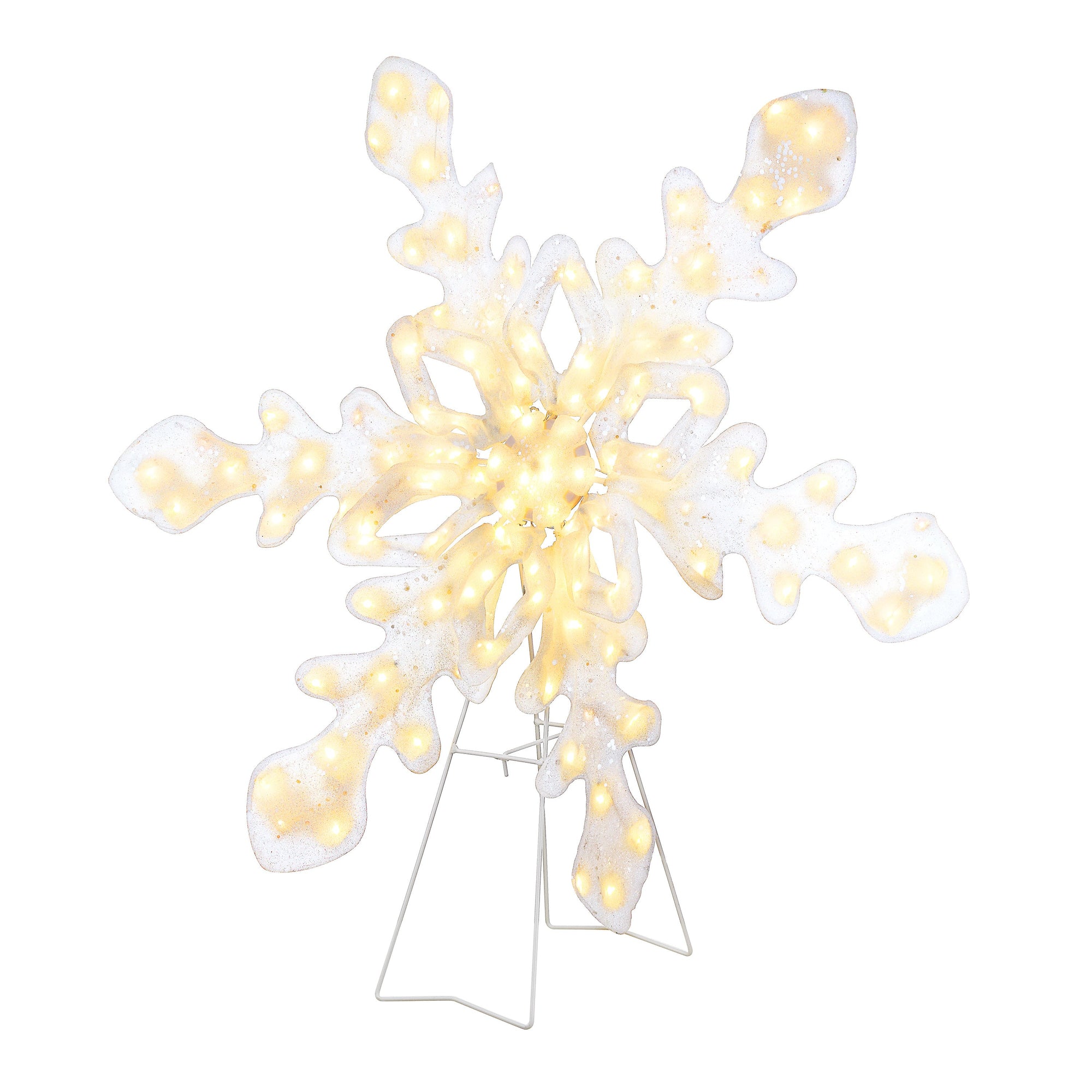 35" Outdoor LED Snowflake Decoration with Lights | Mr. Christmas