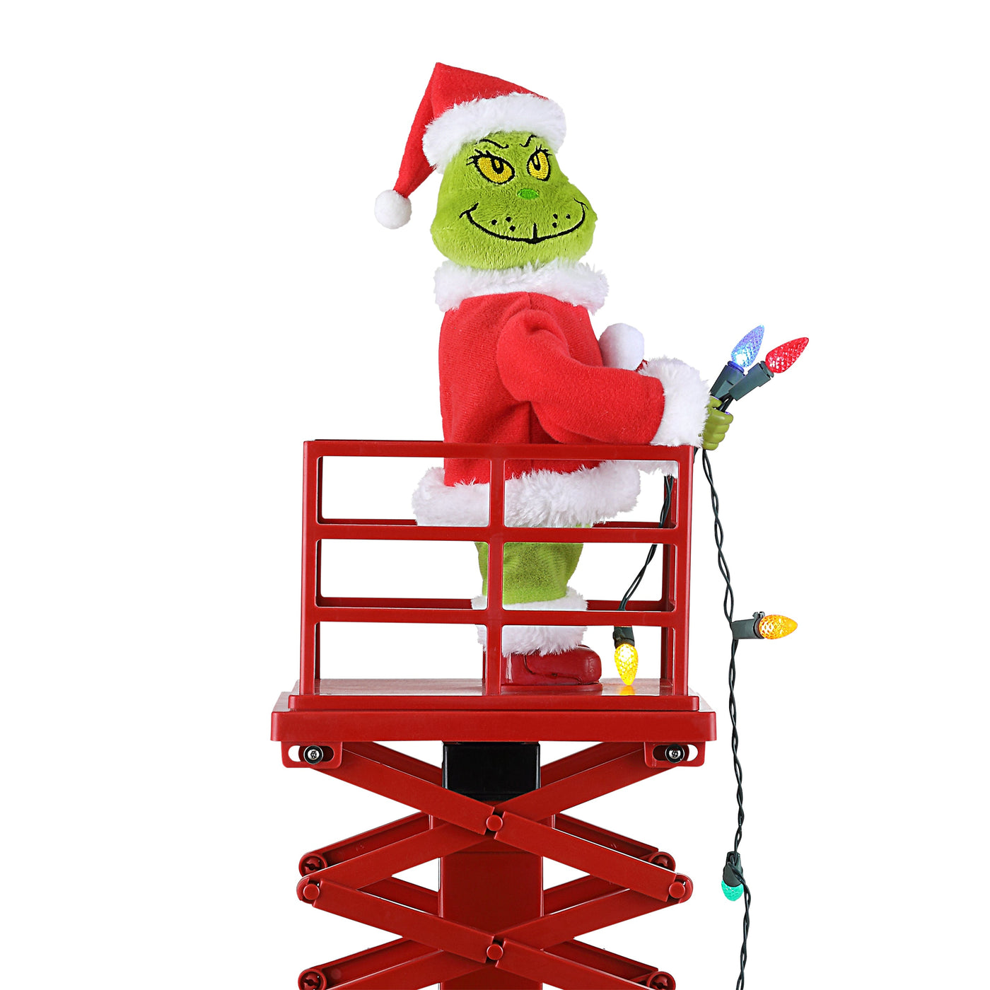 50" Animated and Musical Grinch's Lift | Mr. Christmas
