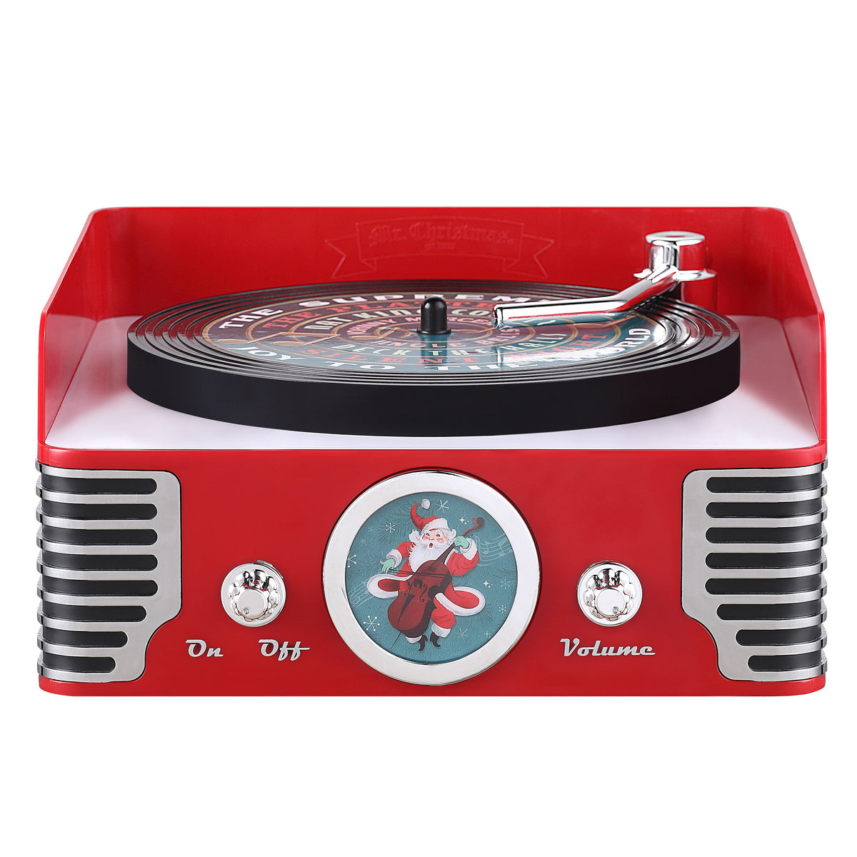 9in. Retro Record Player – Mr. Christmas