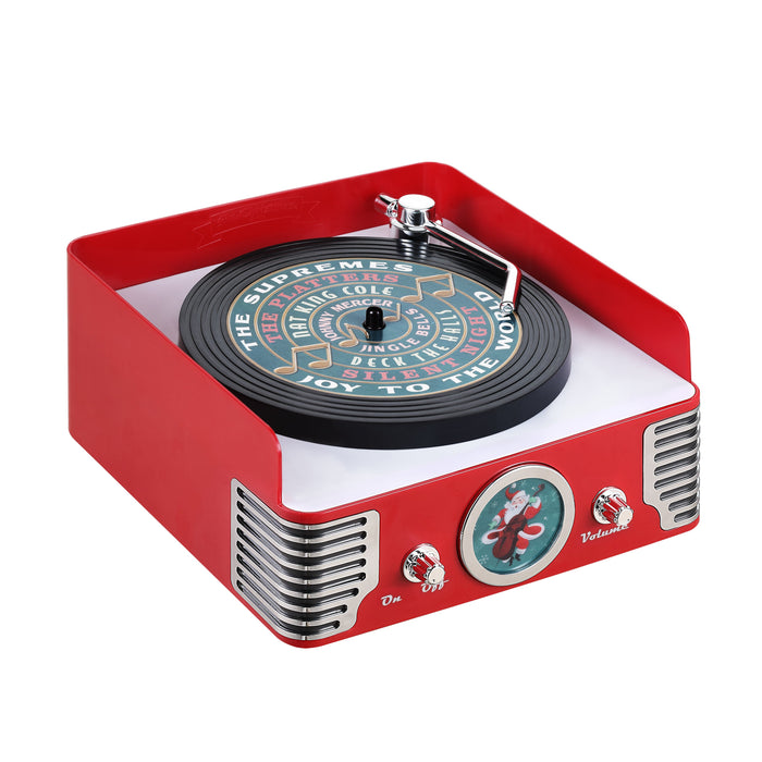 9in. Retro Record Player – Mr. Christmas