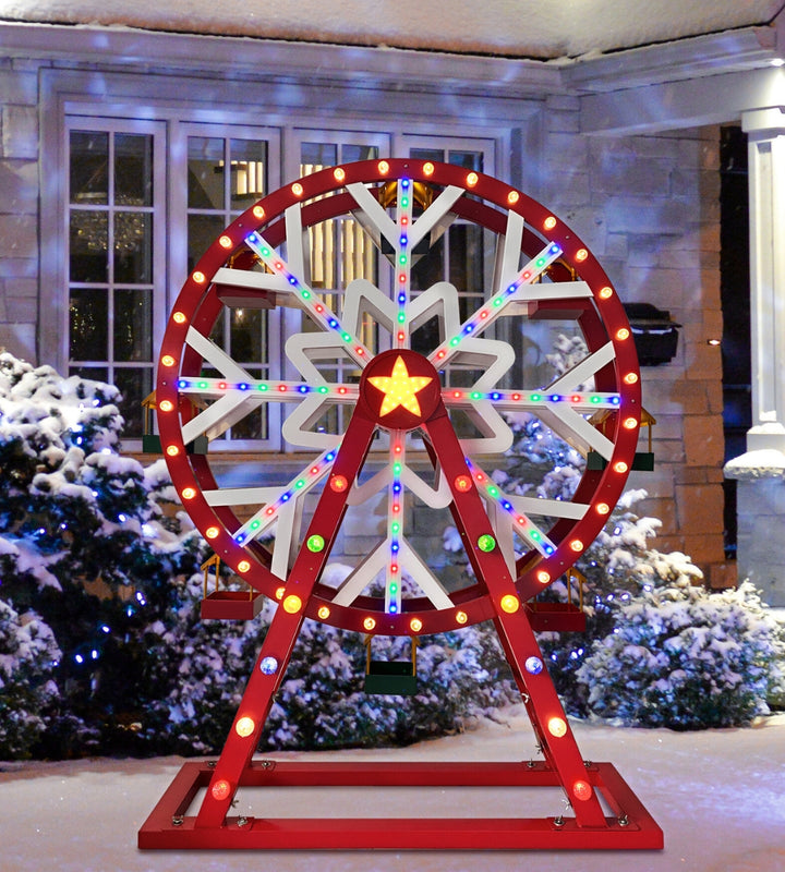 15 in. Animated World's Fair Grand Ferris Wheel – Mr. Christmas