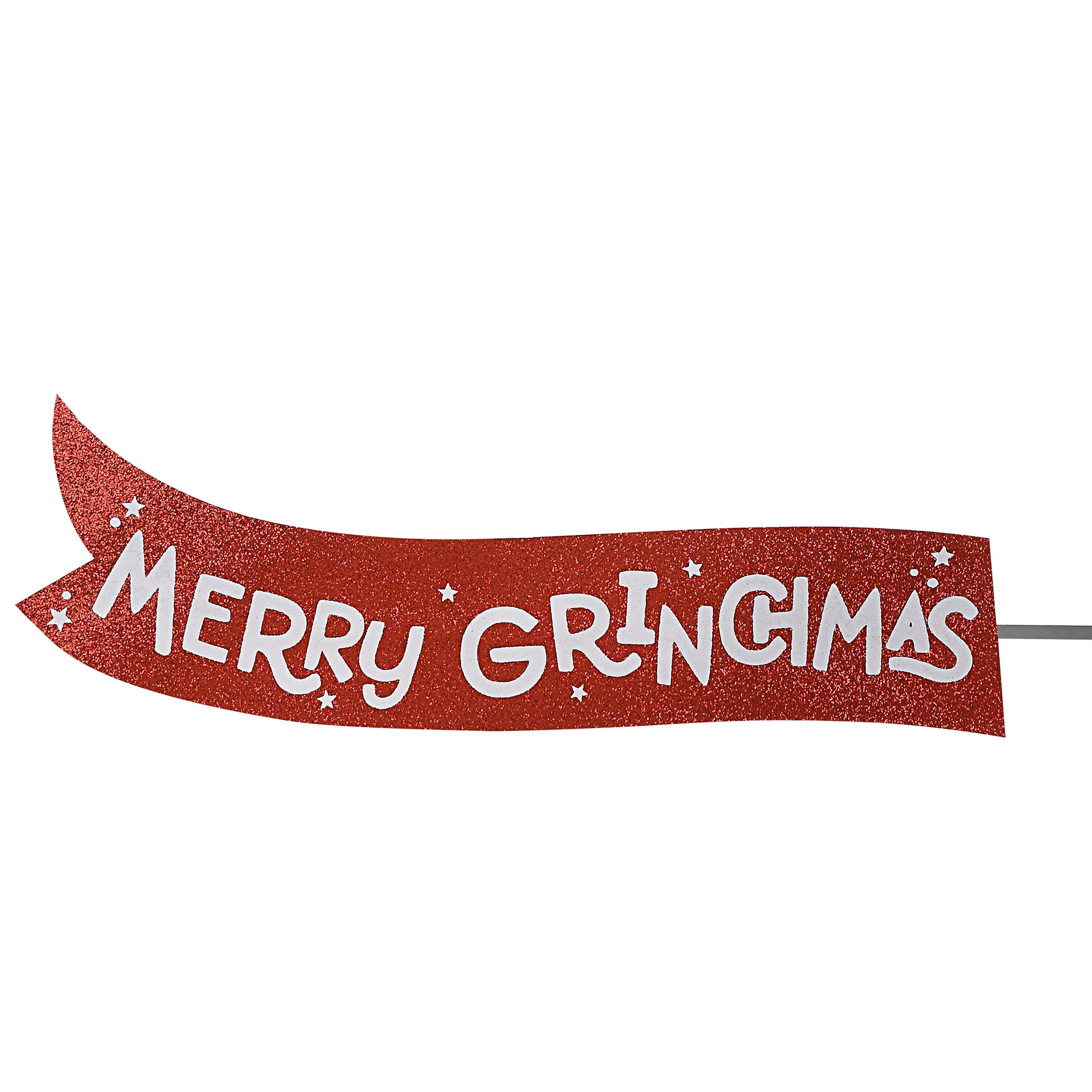 Animated Grinch Sleigh Tree Topper with Banner - Merry Grinchmas – Mr ...