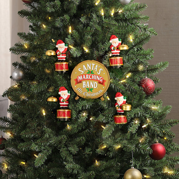 Animated Santa's Marching Band – Mr. Christmas