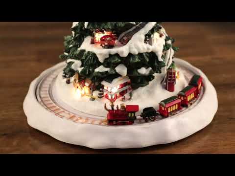 12 in. Animated Winter Wonderland Christmas Eve Express – Mr. Christmas