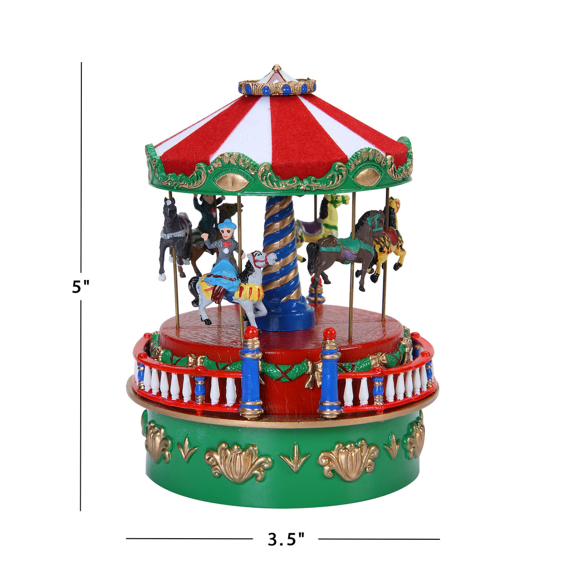 Mini Carnival Music Box - Carousel – Mr. Christmas